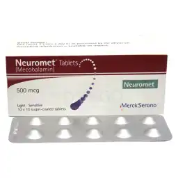 NEUROMET 500MG TAB - ChemistCart