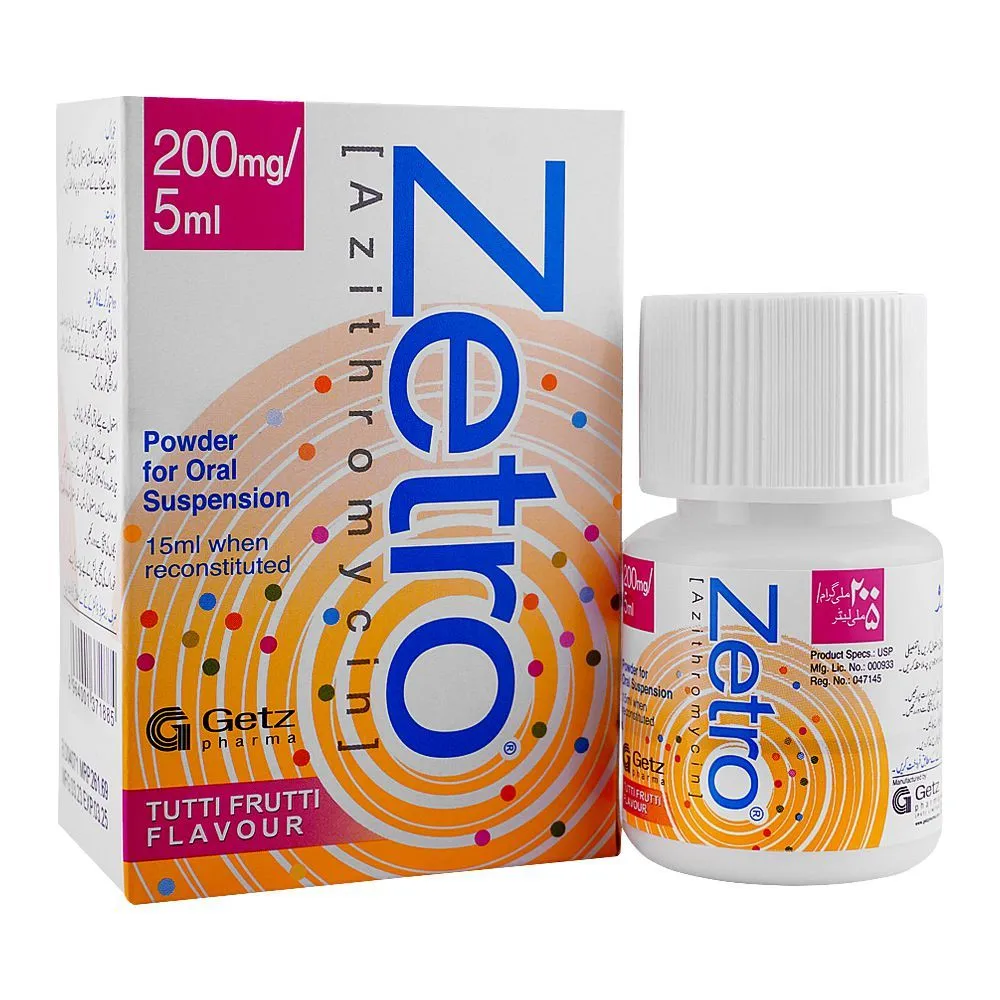 ZETRO 200MG 5ML SUSPENSION - ChemistCart