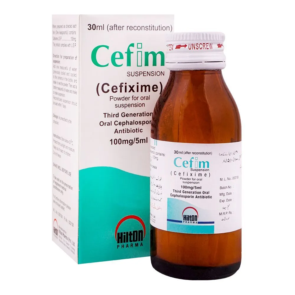 CEFIM 100MG SYP 30ML – ChemistCart