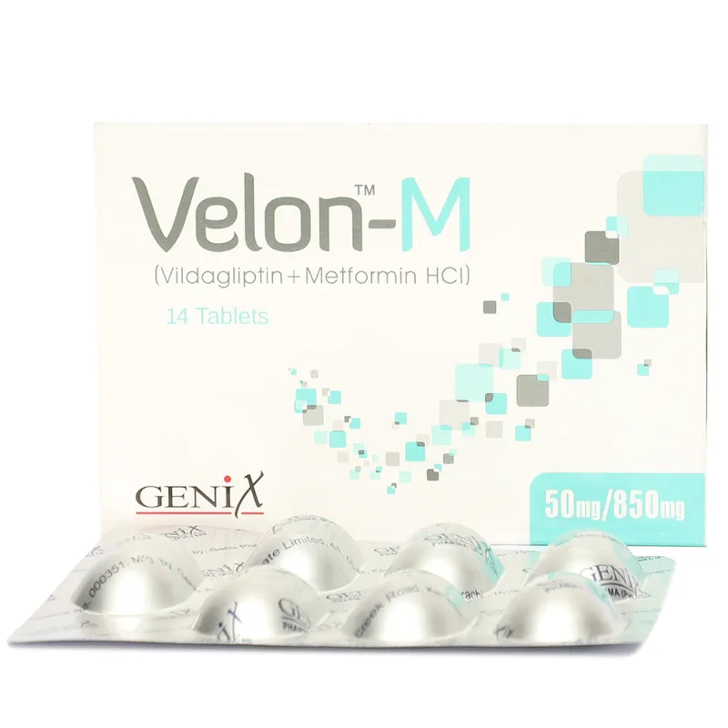 VELON-M 50/850MG TAB - ChemistCart
