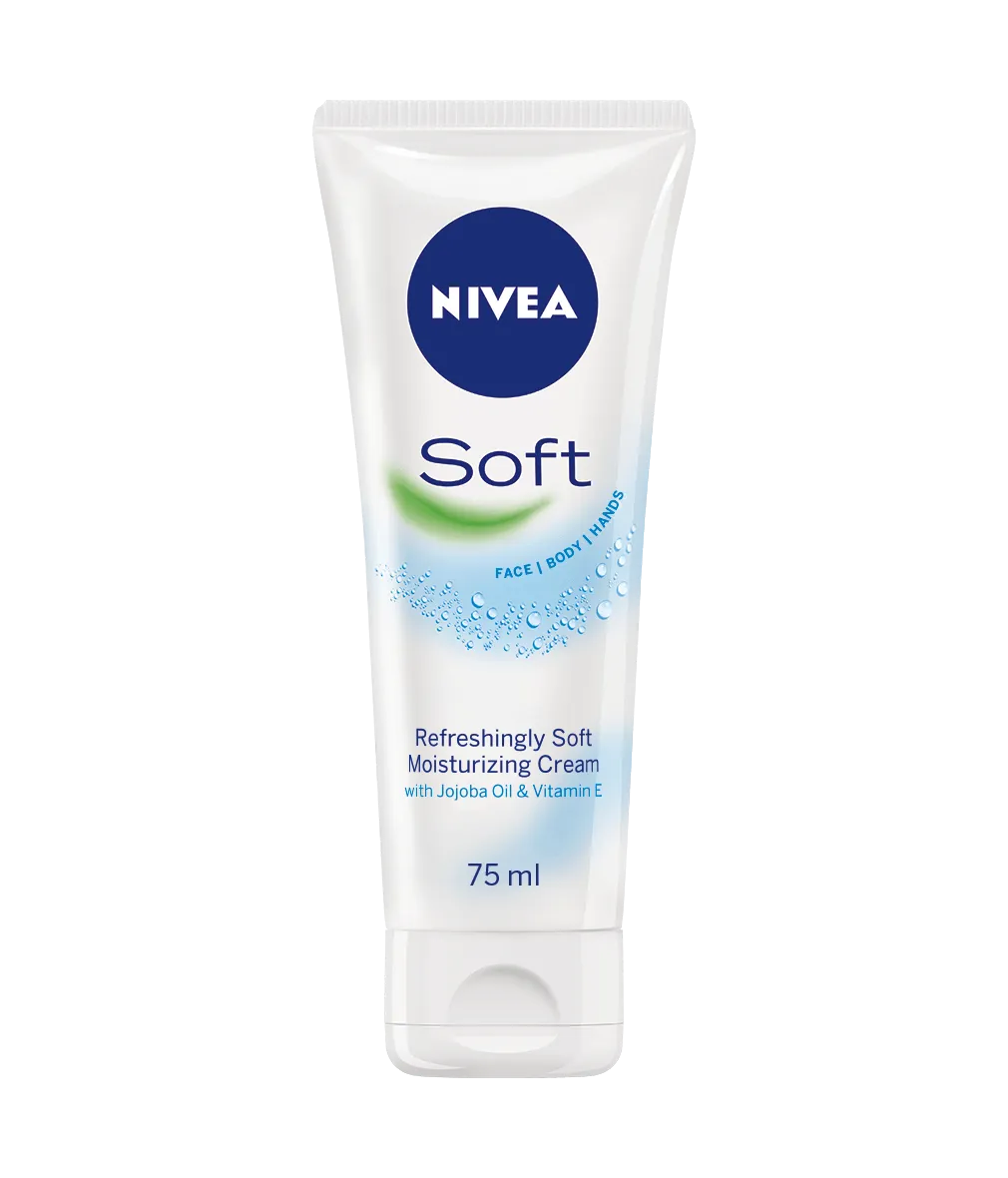 NIVEA SOFT MOISTURIZING CREAM TUBE 75ML - ChemistCart