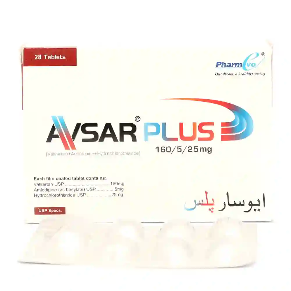 AVSAR PLUS 160/5/25MG TAB - ChemistCart