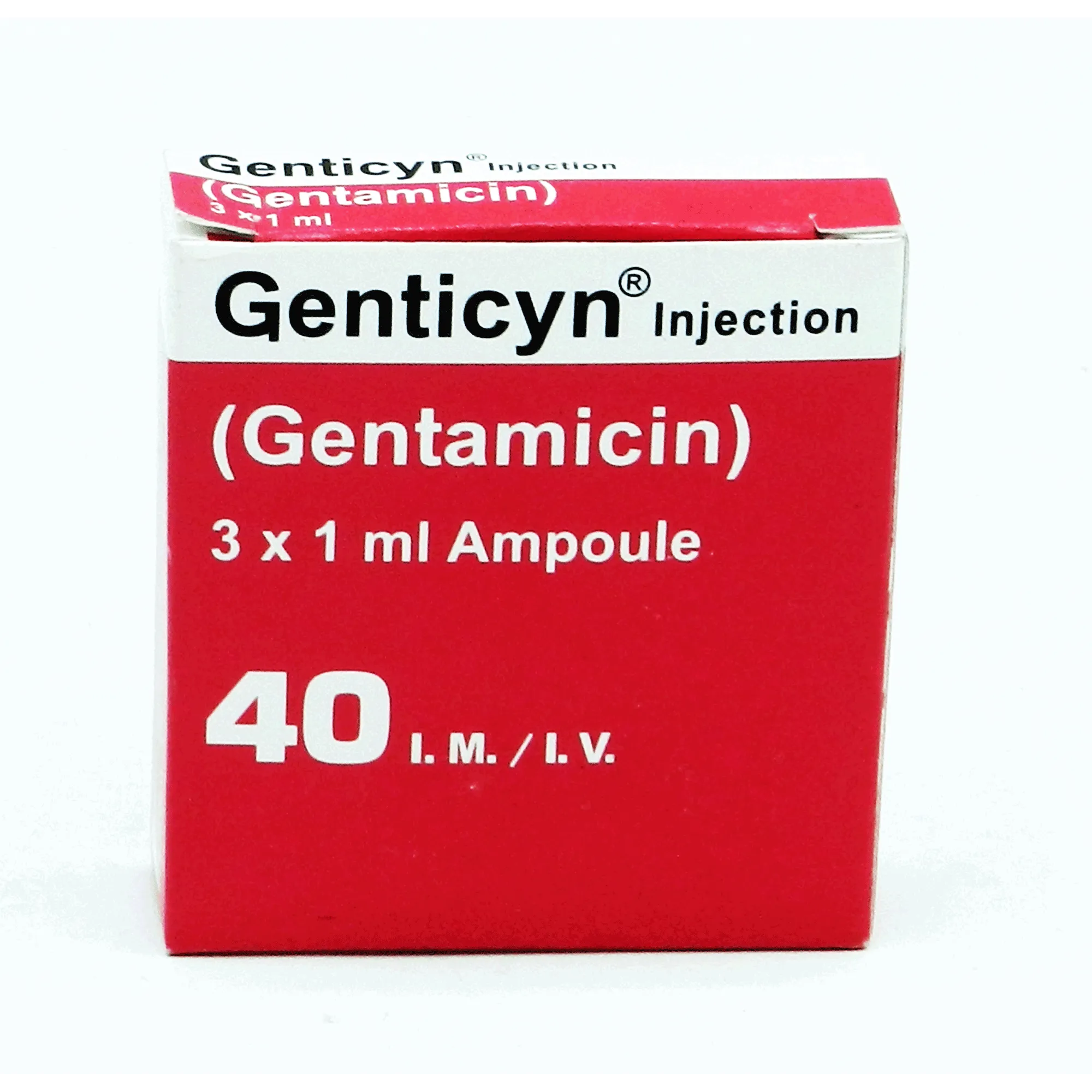 GENTICYN INJECTION 40MG - ChemistCart