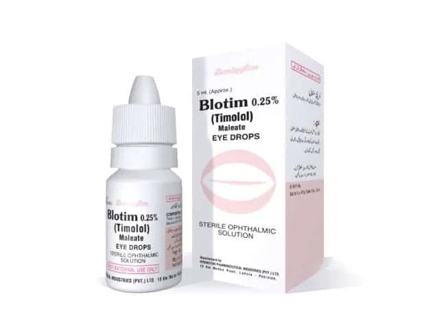 BLOTIM EYE DROPS 0.25% 5ML - ChemistCart