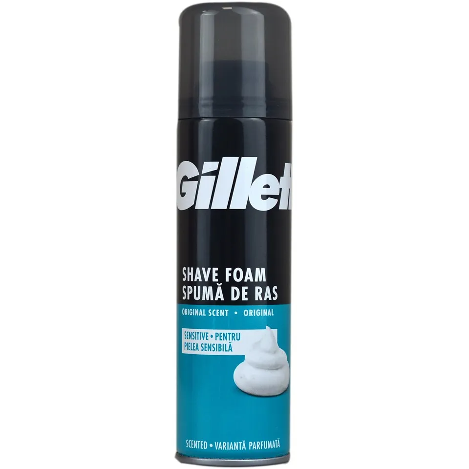 GILLETTE SPUMA DE RAS FOAM RED 200ML - ChemistCart