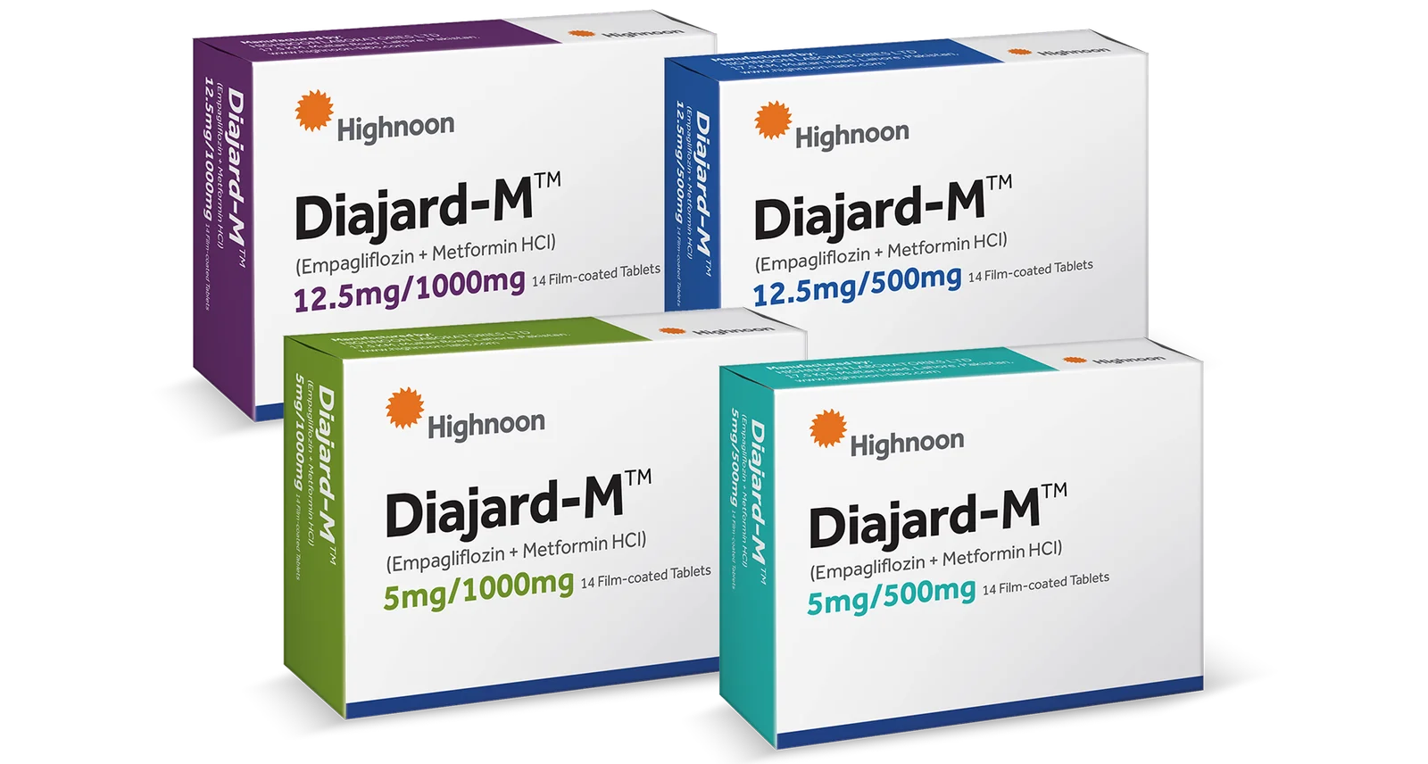 DIAJARD-M 12.5/1000MG TABLETS - ChemistCart