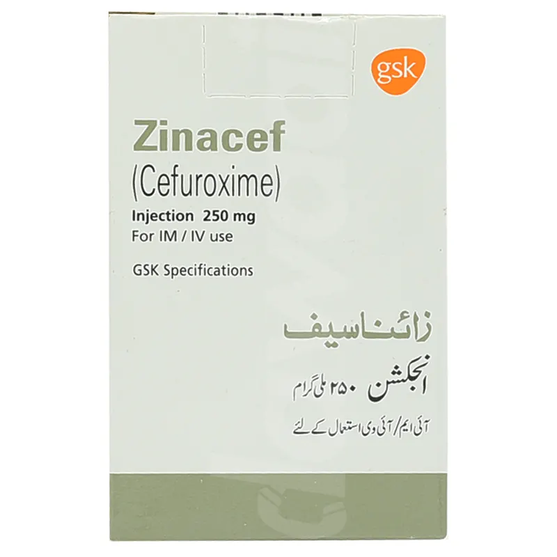 ZINACEF 250MG INJ - ChemistCart
